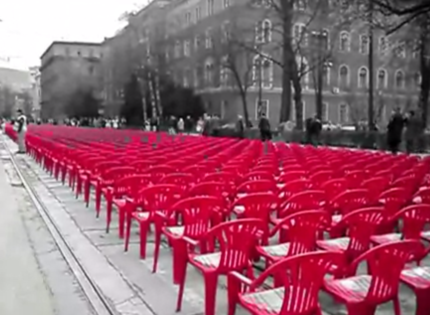 Ado Hasanovic | Red Chairs of Sarajevo