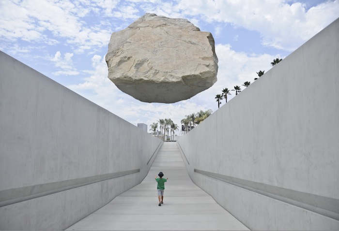 Floating Rock at LACMA | Victor Raphael and David Jordan Williams