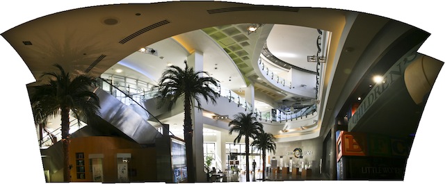 Cerritos Library architecture.